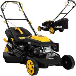Craftfull Premium Benzin-Rasenm&auml;her CR-224-30, 223cm&sup3; Motor, Selbstfahrantrieb, 5,1 kW (Schwarz/Gelb)