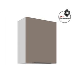 K&uuml;chen-Preisbombe K&uuml;chen H&auml;ngeschrank 60 cm K&uuml;che ARIA Sandgrau matt K&uuml;chenzeile Anti Fingerprint