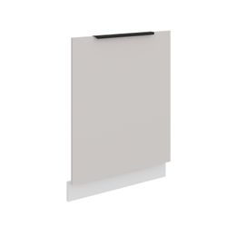 K&uuml;chen-Preisbombe Frontblende f&uuml;r vollintegrierten Geschirrsp&uuml;ler 60 cm K&uuml;che COMO Kaschmir + Wei&szlig;