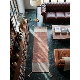 L&auml;ufer gestreift Rot 60 x 200 cm - WEY KADIMA DESIGN
