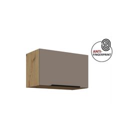 K&uuml;chen-Preisbombe K&uuml;chen H&auml;ngeschrank 60 K&uuml;che ARIA Sandgrau matt K&uuml;chenzeile Anti Fingerprint