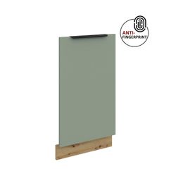 K&uuml;chen-Preisbombe Frontblende f&uuml;r vollintegrierten Geschirrsp&uuml;ler 45 cm ARIA Aquamarin matt