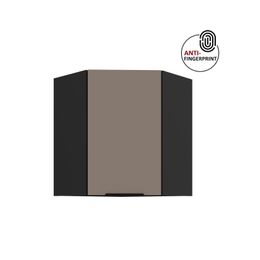 K&uuml;chen-Preisbombe K&uuml;chen Eckschrank 60 cm K&uuml;che ARIA Sandgrau matt Anti Fingerprint K&uuml;chenzeile