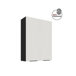 K&uuml;chen-Preisbombe K&uuml;che ARIA H&auml;ngeschrank 80 cm H&ouml;he 90 cm Weiss K&uuml;chenzeile Anti Fingerprint