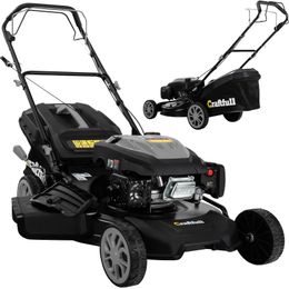 Craftfull Premium Benzin-Rasenm&auml;her CR-224-30, 223cm&sup3; Motor, Selbstfahrantrieb, 5,1 kW (Schwarz/Grau)