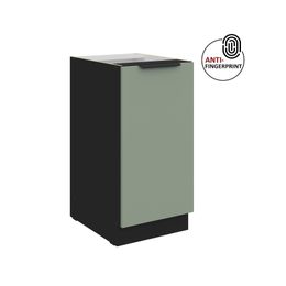 K&uuml;chen-Preisbombe K&uuml;chen Unterschrank 40 K&uuml;che ARIA Aquamarin matt Anti Fingerprint K&uuml;chenzeile