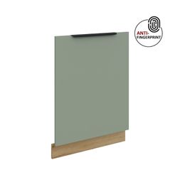K&uuml;chen-Preisbombe Frontblende f&uuml;r vollintegrierten Geschirrsp&uuml;ler 60 ARIA Aquamarin Eiche Artisan
