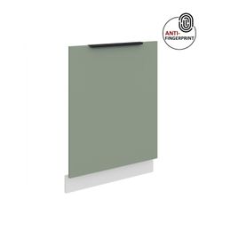 K&uuml;chen-Preisbombe Frontblende f&uuml;r vollintegrierten Geschirrsp&uuml;ler 60 cm ARIA Aquamarin matt