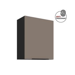 K&uuml;chen-Preisbombe K&uuml;chen H&auml;ngeschrank 60 K&uuml;che ARIA Sandgrau matt K&uuml;chenzeile Anti Fingerprint