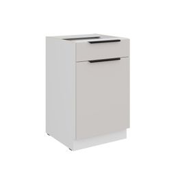 K&uuml;chen-Preisbombe K&uuml;chen Unterschrank 50 cm COMO Kaschmir Vollauszug Soft-Close K&uuml;che K&uuml;chenzeile