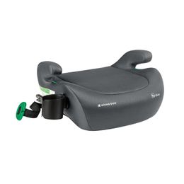 Kikkaboo Kindersitz, Sitzerh&ouml;hung i-Tip i-Size (125-150cm) ISOFIX, Armlehne grau dunkelgrau