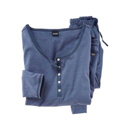 Arizona Pyjama Damen Gr&ouml;&szlig;e XS/S blau Sommerkleid