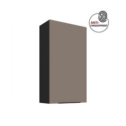 K&uuml;chen-Preisbombe K&uuml;che ARIA H&auml;ngeschrank 60 cm H&ouml;he 90 cm Sandgrau K&uuml;chenzeile Anti Fingerprint