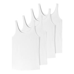 Schiesser Damen Tr&auml;gertop Uncover 4er Pack