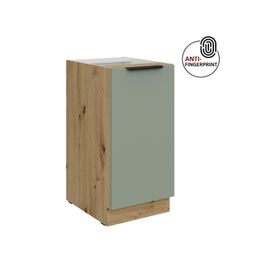 K&uuml;chen-Preisbombe K&uuml;chen Unterschrank 40 K&uuml;che ARIA Aquamarin matt Anti Fingerprint K&uuml;chenzeile