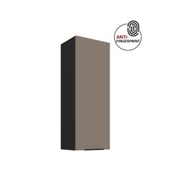 K&uuml;chen-Preisbombe K&uuml;che ARIA H&auml;ngeschrank 40 cm H&ouml;he 90 cm Sandgrau K&uuml;chenzeile Anti Fingerprint