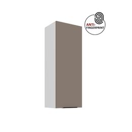 K&uuml;chen-Preisbombe K&uuml;che ARIA H&auml;ngeschrank 40 cm H&ouml;he 90 cm Sandgrau K&uuml;chenzeile Anti Fingerprint