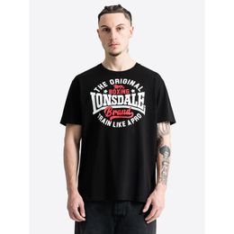 Lonsdale Herren T-Shirt normale Passform Doppelpack WELLBROW