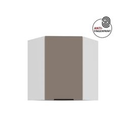 K&uuml;chen-Preisbombe K&uuml;chen Eckschrank 60 K&uuml;che ARIA Sandgrau ultra matt Anti Fingerprint K&uuml;chenzeile