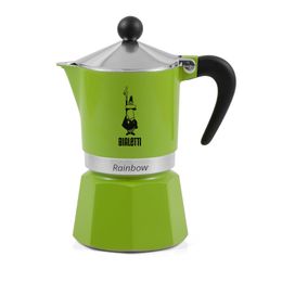 Bialetti Espressokocher Rainbow 6 Tassen gr&uuml;n