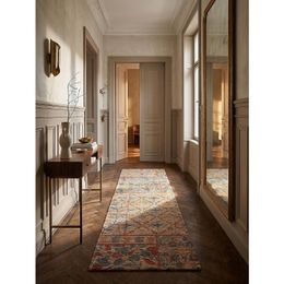 L&auml;ufer Boho Natur-Blau 60 x 230 cm - AVILL KADIMA DESIGN
