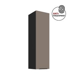 K&uuml;chen-Preisbombe K&uuml;che ARIA H&auml;ngeschrank 30 cm H&ouml;he 90 cm Sandgrau K&uuml;chenzeile Anti Fingerprint