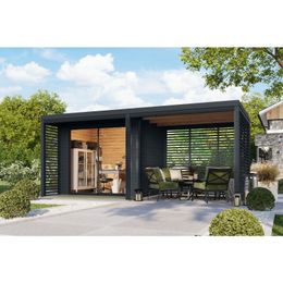 Karibu Gartenhaus Sacramento 38mm Hybrid in versch. Ausf&uuml;hrungen