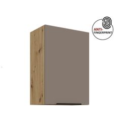 K&uuml;chen-Preisbombe K&uuml;chen H&auml;ngeschrank 50 K&uuml;che ARIA Sandgrau matt K&uuml;chenzeile Anti Fingerprint