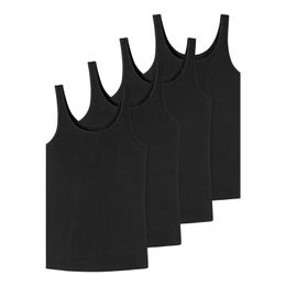 Schiesser Damen Tr&auml;gertop Uncover 4er Pack