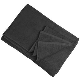 Herren Gro&szlig;e Gr&ouml;&szlig;en | ADAMO Duschtuch in Sondergr&ouml;&szlig;en 100 cm x 220 cm und 155 cm x 220 cm Farbe schwarz Gr&ouml;&szlig;e: 100/220