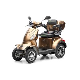 ECONELO Seniorenmobil P4000, Lithium-Akku, 25 km/h, 1000 Watt, Braun
