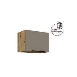 K&uuml;chen-Preisbombe K&uuml;chen H&auml;ngeschrank 50 K&uuml;che ARIA Sandgrau matt K&uuml;chenzeile Anti Fingerprint
