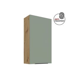 K&uuml;chen-Preisbombe K&uuml;che ARIA H&auml;ngeschrank 60 cm H&ouml;he 90 cm Aquamarin K&uuml;chenzeile Anti Fingerprint