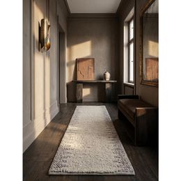 L&auml;ufer Bord&uuml;re Beige 60 x 230 cm - MEDWAY KADIMA DESIGN