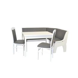 m&ouml;bel direkt online 4tlg. Eckbankgruppe 125x165 cm Schenkelma&szlig;