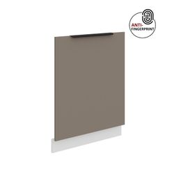 K&uuml;chen-Preisbombe Frontblende f&uuml;r vollintegrierten Geschirrsp&uuml;ler 60 cm ARIA Sandgrau + Weiss matt