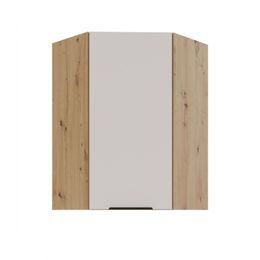 K&uuml;chen-Preisbombe K&uuml;chen Eckh&auml;ngeschrank 60x60 cm K&uuml;che SOLANO Kaschmir beige K&uuml;chenzeile