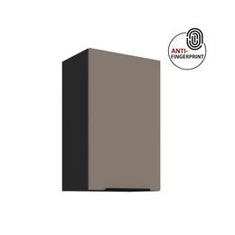 K&uuml;chen-Preisbombe K&uuml;chen H&auml;ngeschrank 45 K&uuml;che ARIA Sandgrau matt K&uuml;chenzeile Anti Fingerprint