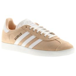 adidas originals Damen Sneaker Gazelle Halo Blush Wolkenwei&szlig;
