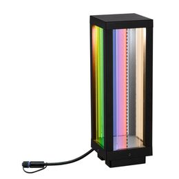 Paulmann LED-Au&szlig;enleuchte 'Plug & Shine' anthrazit 2 W 10 x 30 x 10 cm