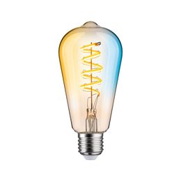Paulmann LED-Leuchtmittel 'Zigbee' dimmbar Kolben E27 7,5 W 600 lm warmwei&szlig;