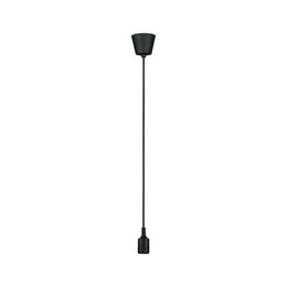 Paulmann Pendelleuchte 'Neordic' E27 schwarz 200 cm