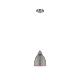 Paulmann Pendelleuchte 'Hilla' silber E27 &Oslash; 14,5 x 180 cm