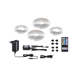 Paulmann LED-Strip 'MaxLED 250 RGBW TV Comfort Basisset' 65 Zoll 22 W silber