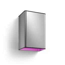 Philips Wandleuchte 'Hue Resonate' silberfarben 12 x 18 cm