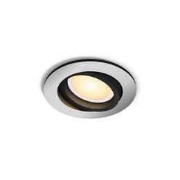 Philips LED-Einbauspot 'Hue Milliskin' Aluminium rund 4,2 W