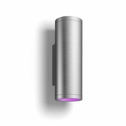Philips Wandleuchte 'Hue Appear' silberfarben 11,7 x 24 cm