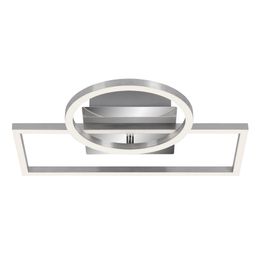 Briloner LED-Deckenleuchte 'Frame' dimmbar 19,6 W 1500 lm warmwei&szlig; 31 x 7,5 x 38 cm