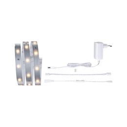 Paulmann LED-Strip 'MaxLED 250 Warmwei&szlig; Comfort Basisset Regal' 1 m 4 W silber