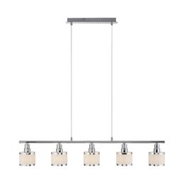 Just Light Pendelleuchte 'Accor' E14 25 W &Oslash; 10 x 90 x 10 x 60 - 120 cm
